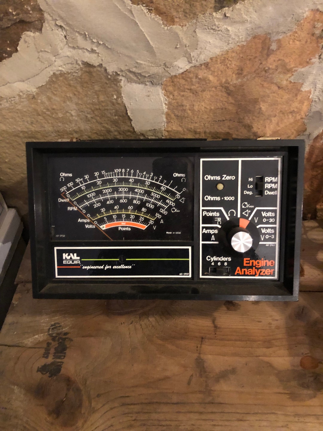 Vintage Engine Analyzer - Etsy