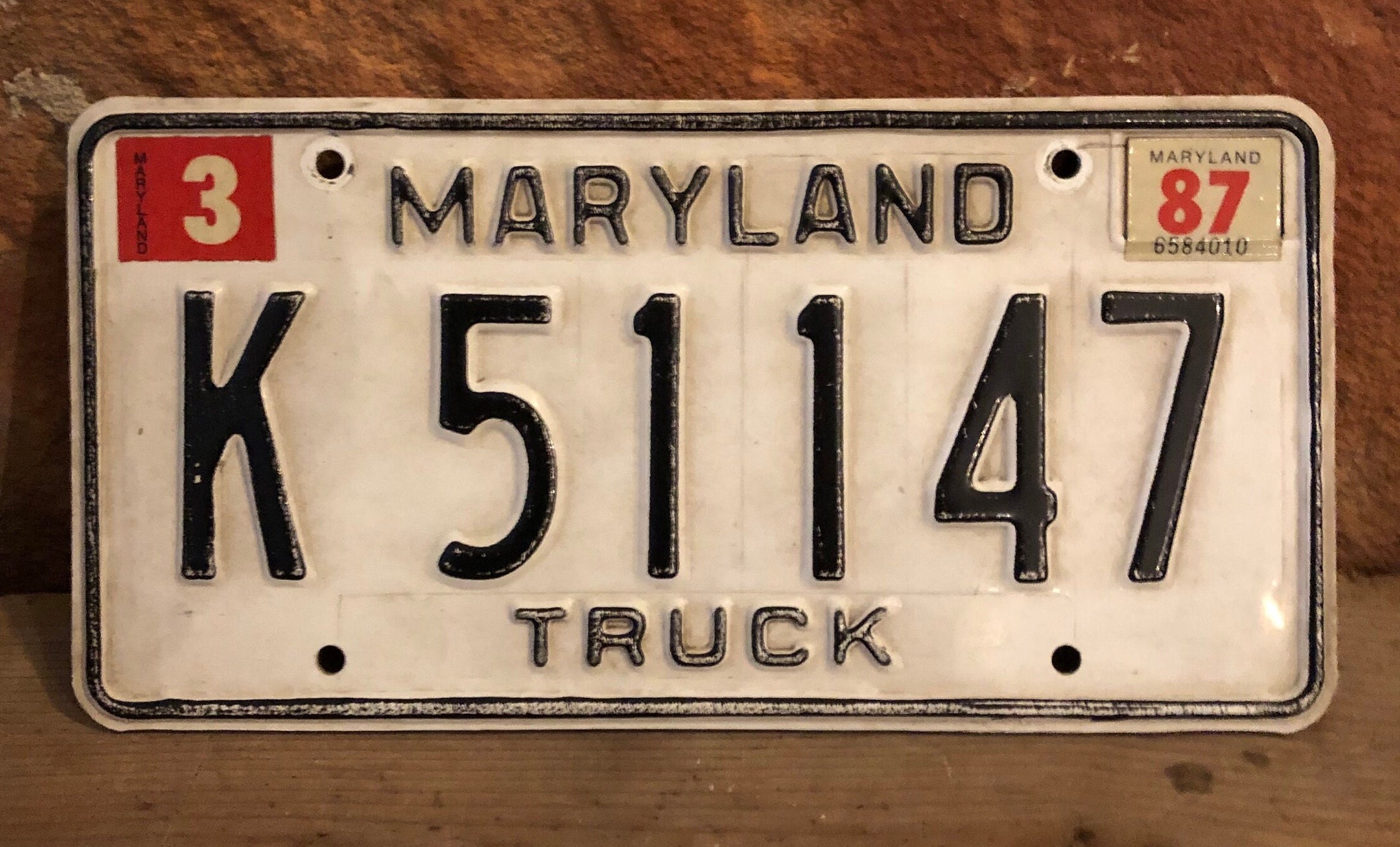 Vintage License Plates 80’s - Etsy