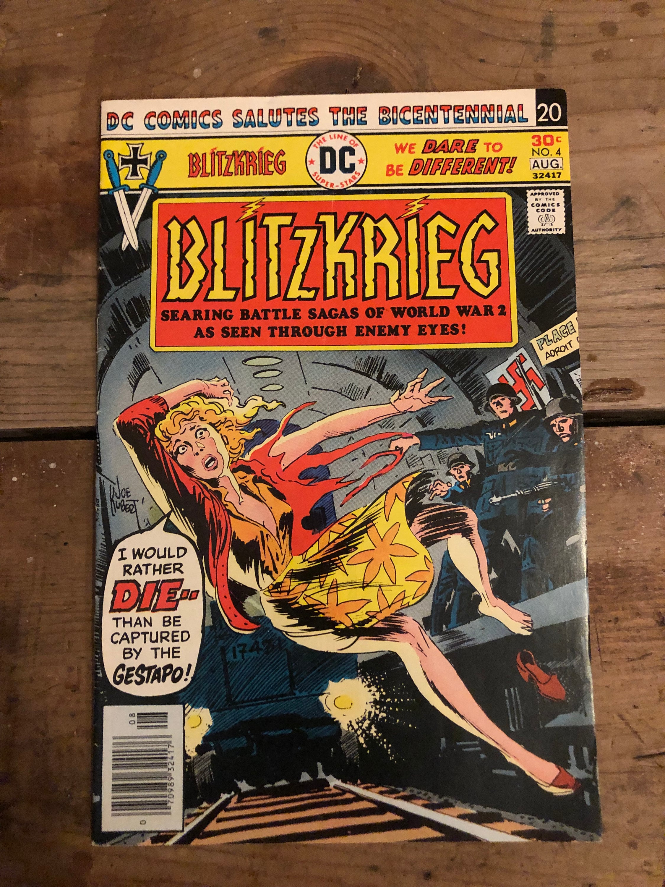 Blitzkrieg #4 DC Comics Bronze Age Vintage Comic - Etsy