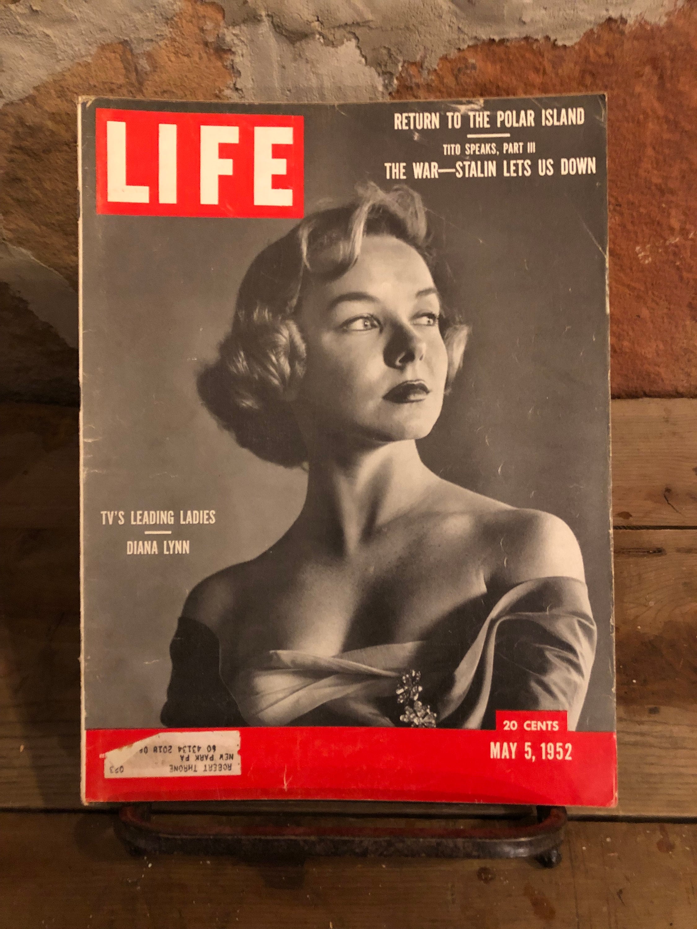 Life Magazine 1952 - Etsy