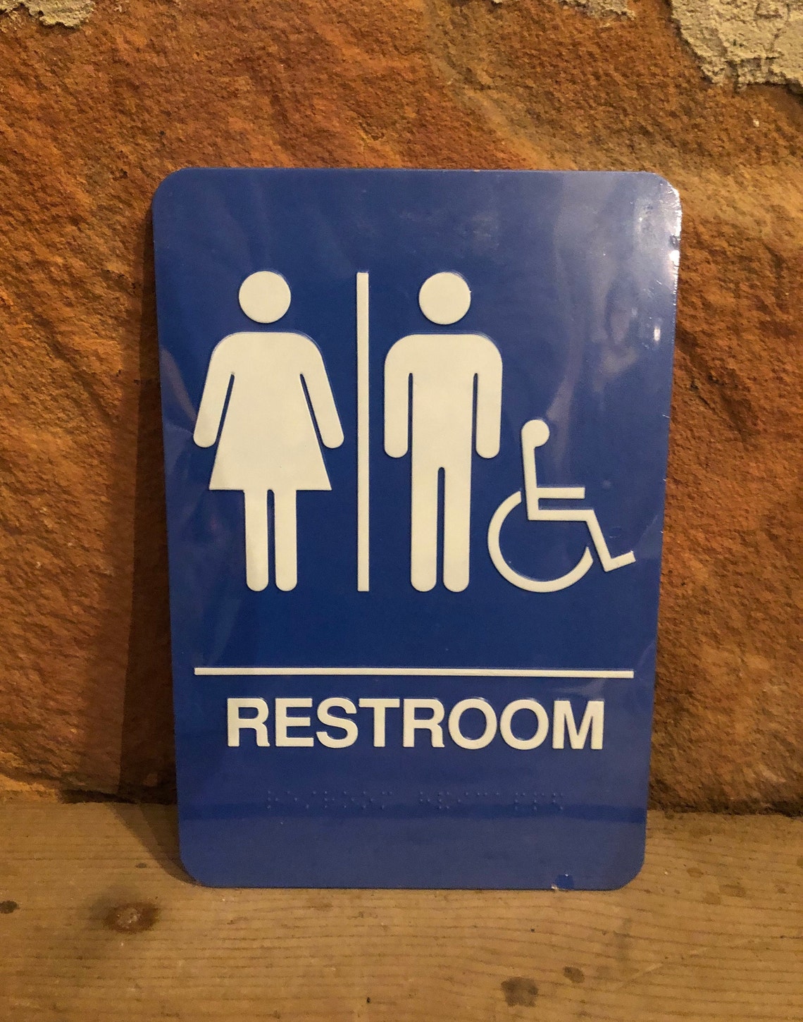 Restroom Sign - Etsy