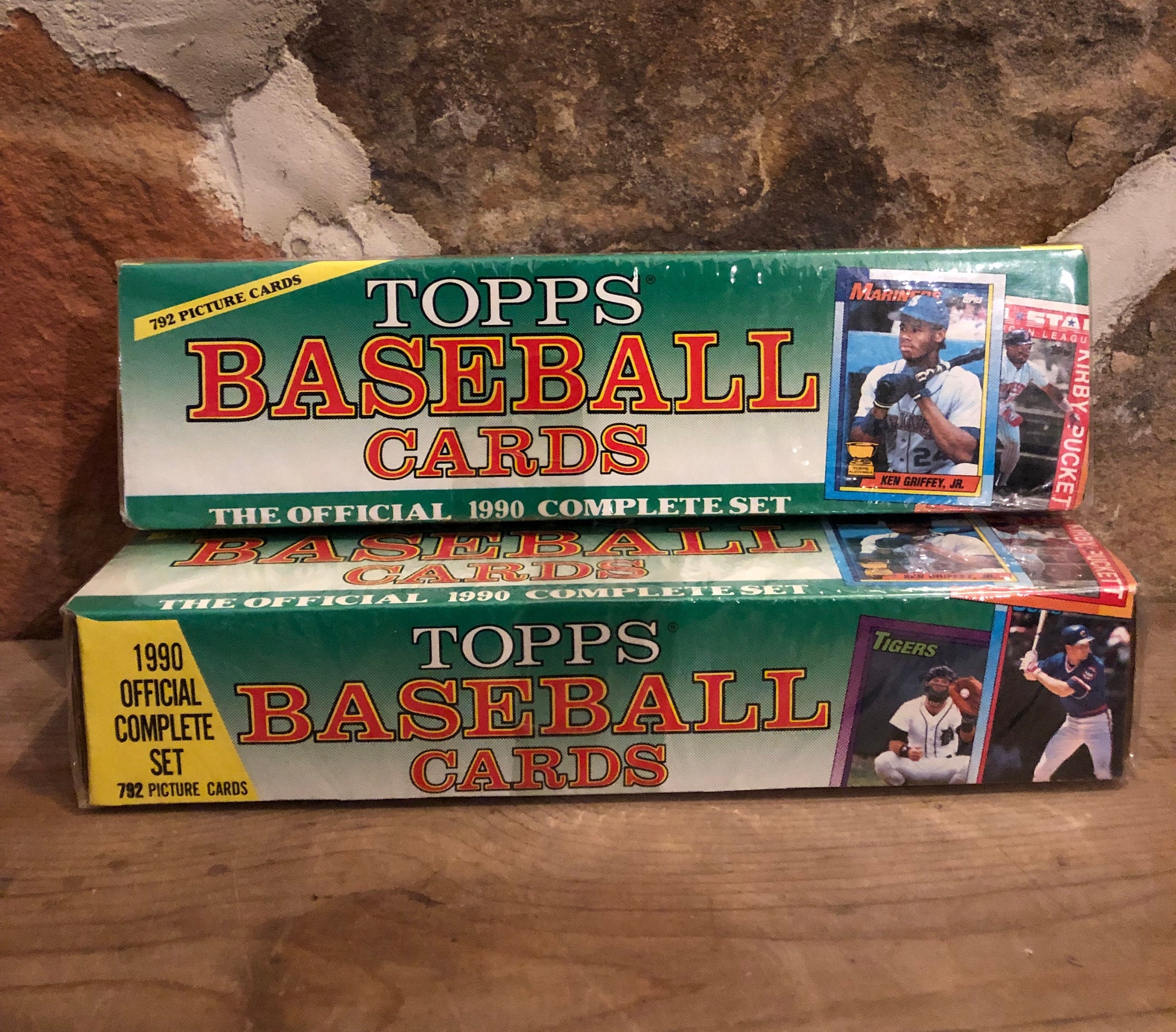 1990 Topps Baseball Card Factory Set - Etsy