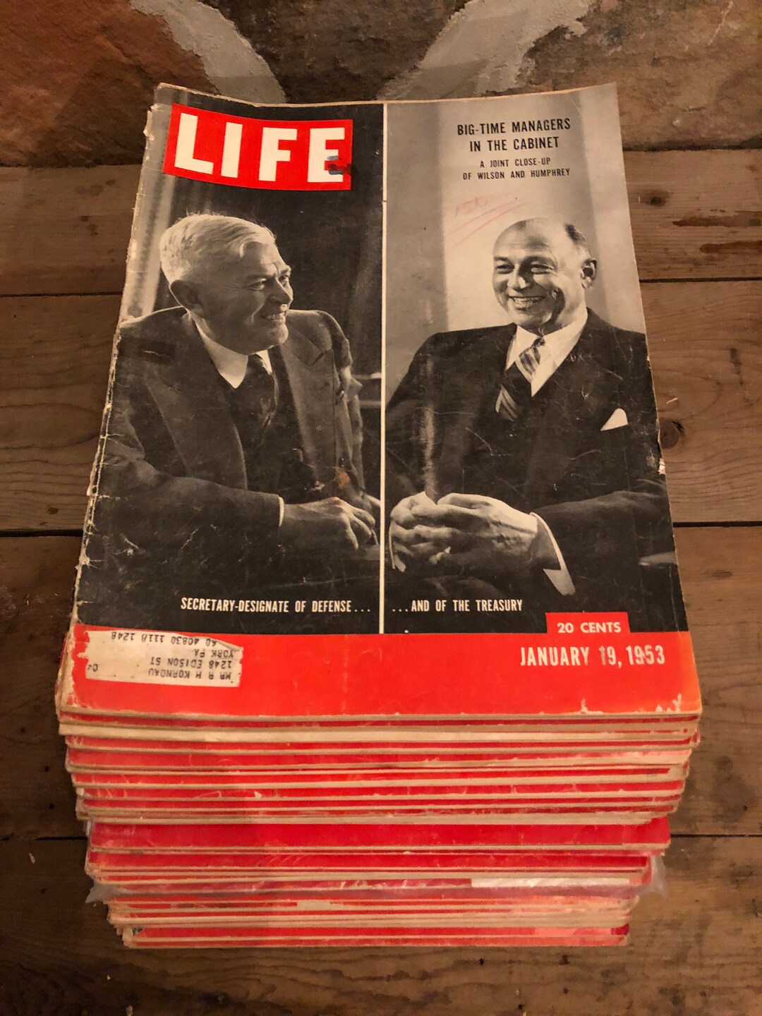 Life Magazine 1953 - Etsy