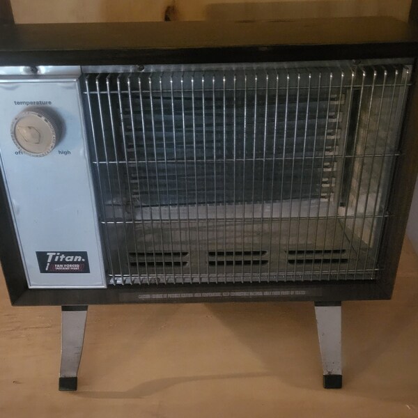 Vintage Space Heater - Etsy