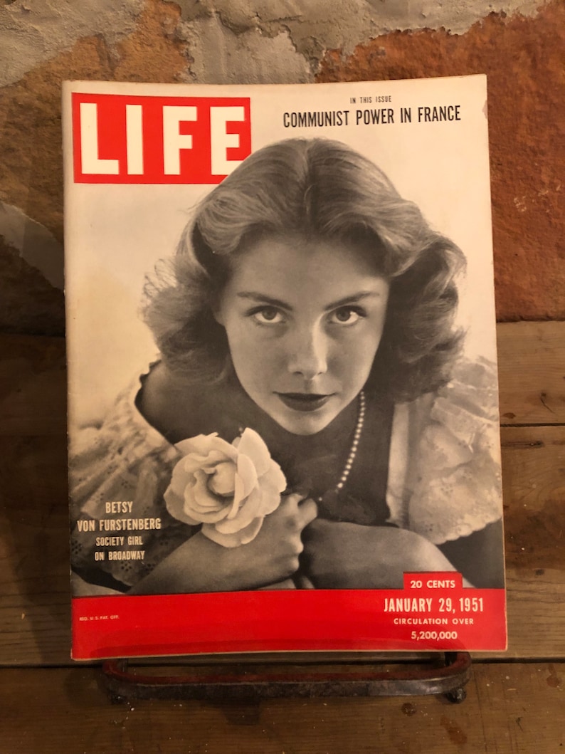 Life Magazine 1951 - Etsy