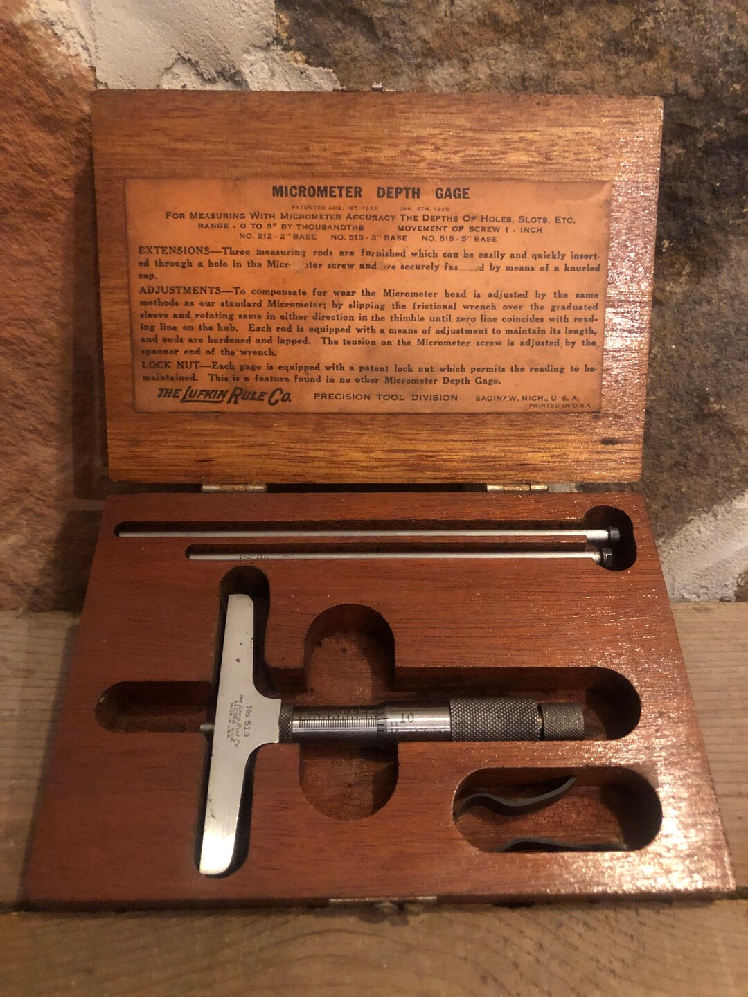 Lufkin Depth Gauge - Etsy