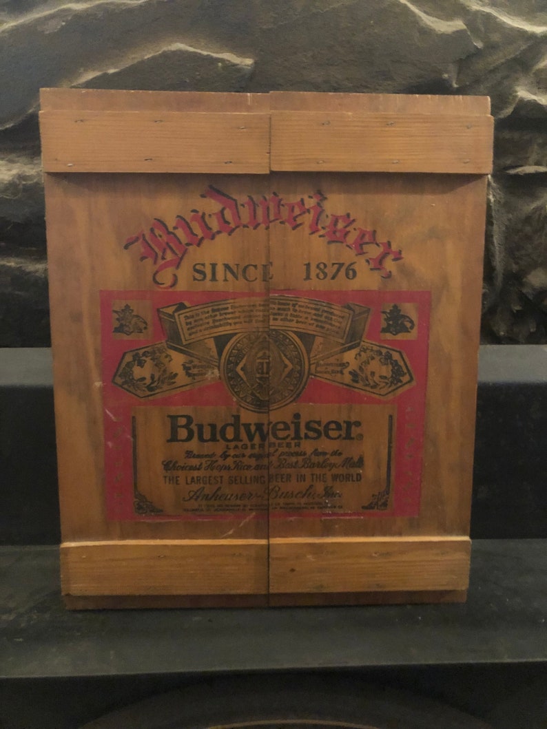 Budweiser Display Cabinet - Etsy