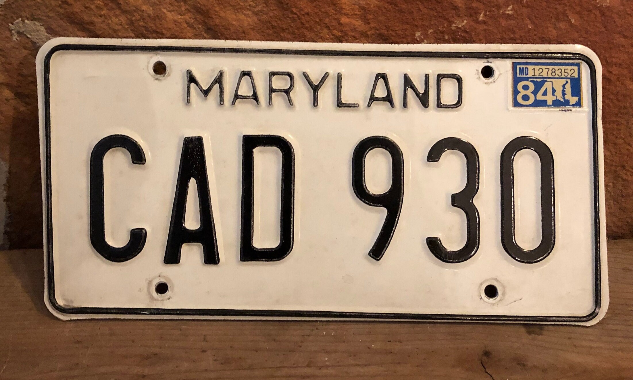Vintage License Plates 80’s - Etsy