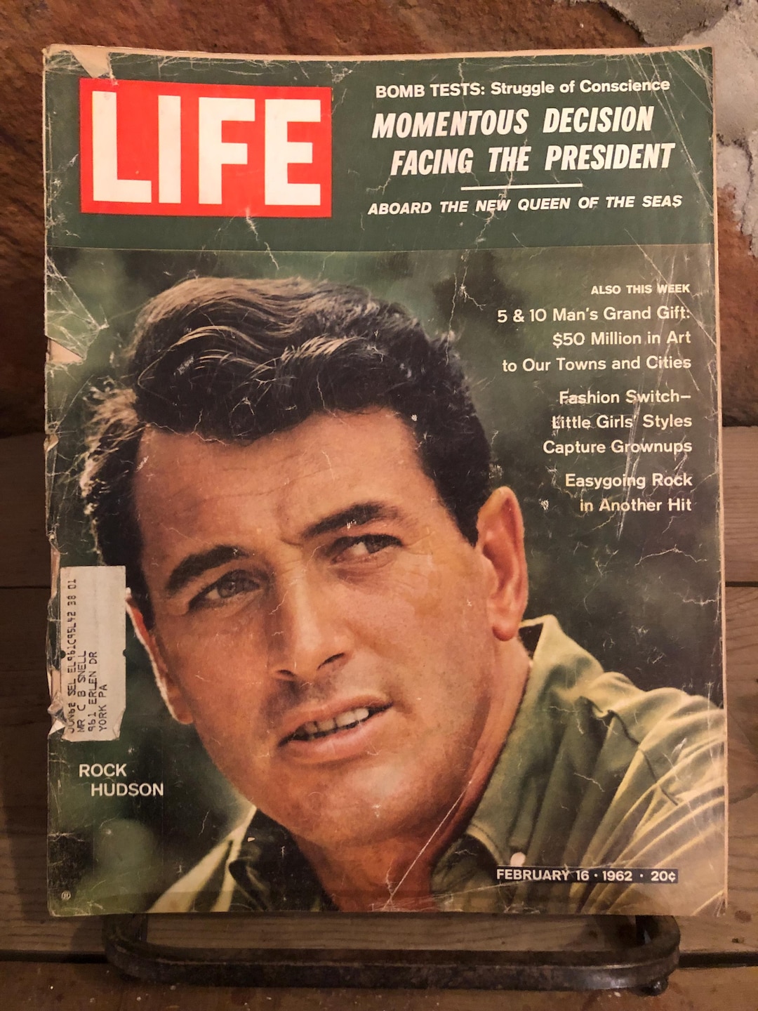 Life Magazine 1962 - Etsy