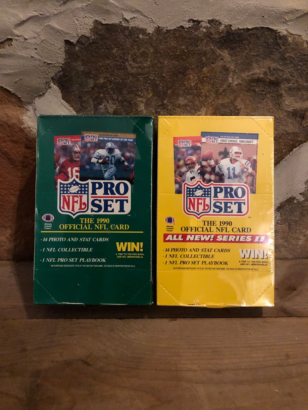 1990 NFL Pro Set Wax Pack Cards - Etsy