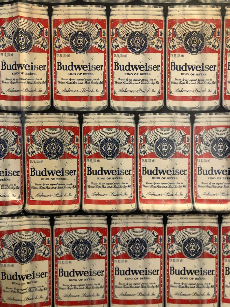 Budweiser Can Wrapping Paper - Etsy