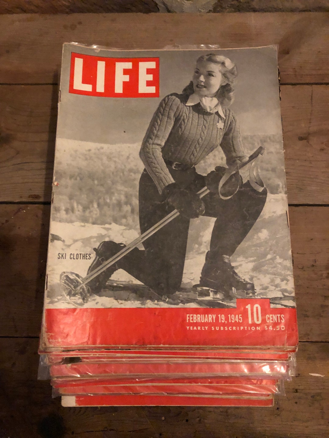 Life Magazine 1945 - Etsy