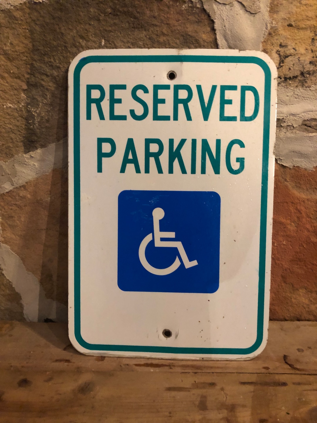 Handicap Parking Sign - Etsy