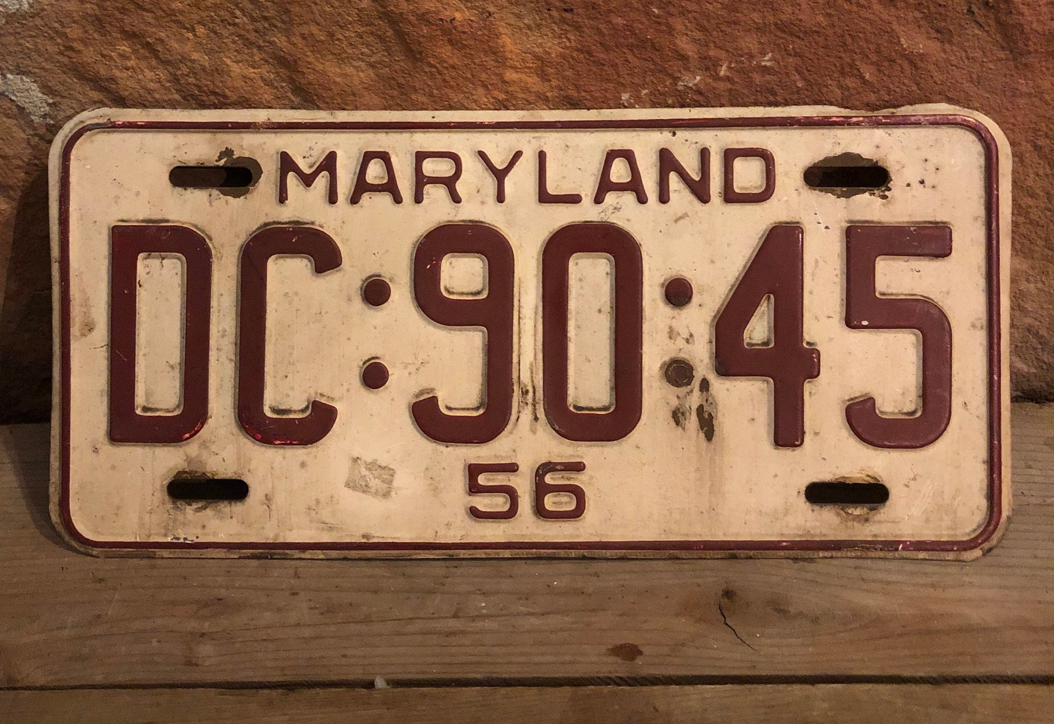 Vintage License Plates 50’s - Etsy