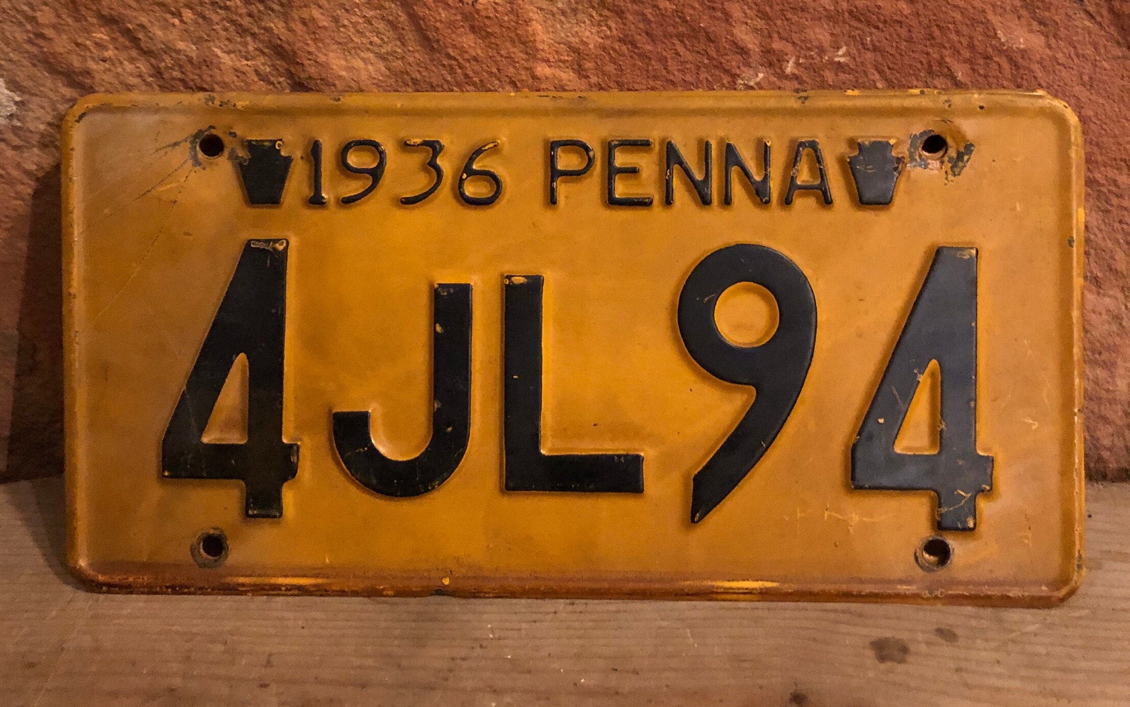 Vintage Pennsylvania License Plates - Etsy