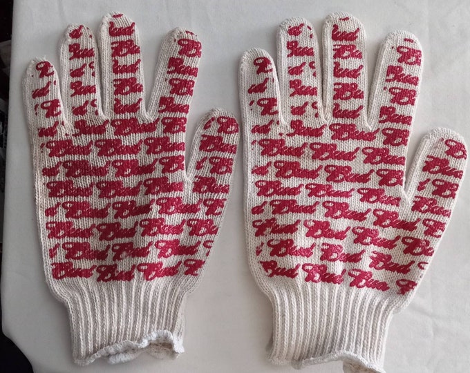 Budweiser Gloves - Etsy