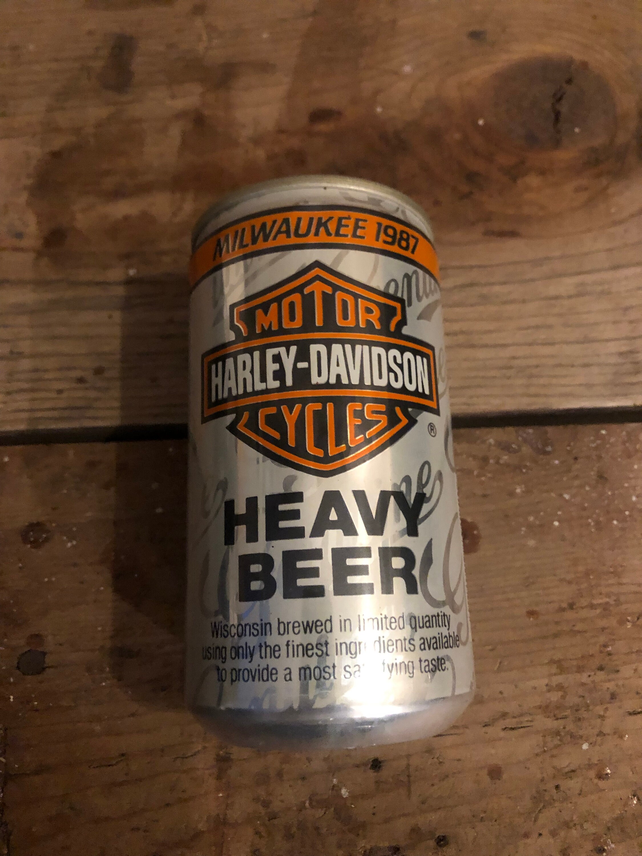 Harley Davidson Beer Can - Etsy