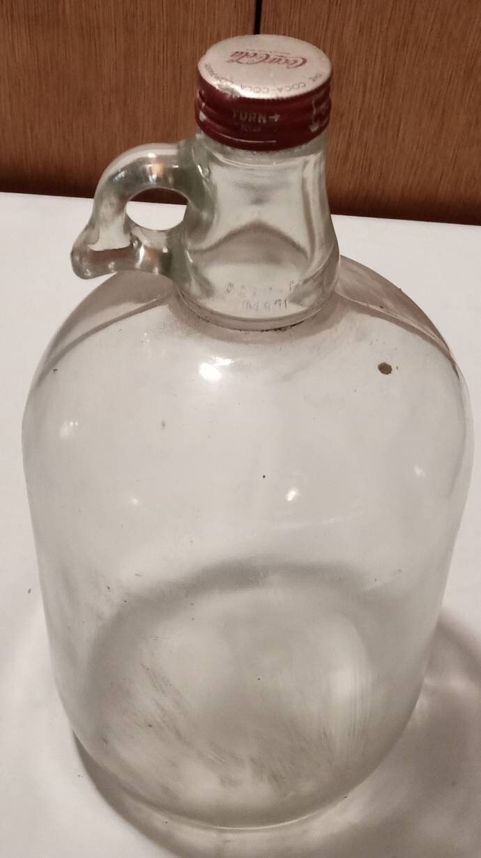 Coca Cola One Gallon Glass Jug - Etsy