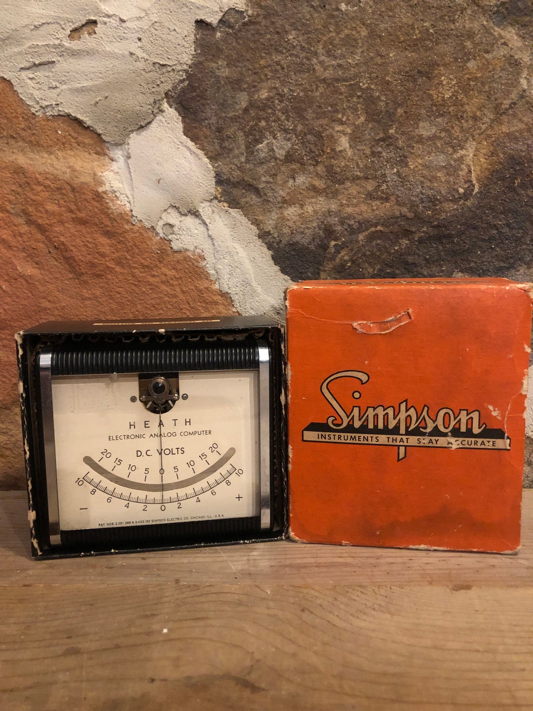 Simpson DC Voltmeter - Etsy