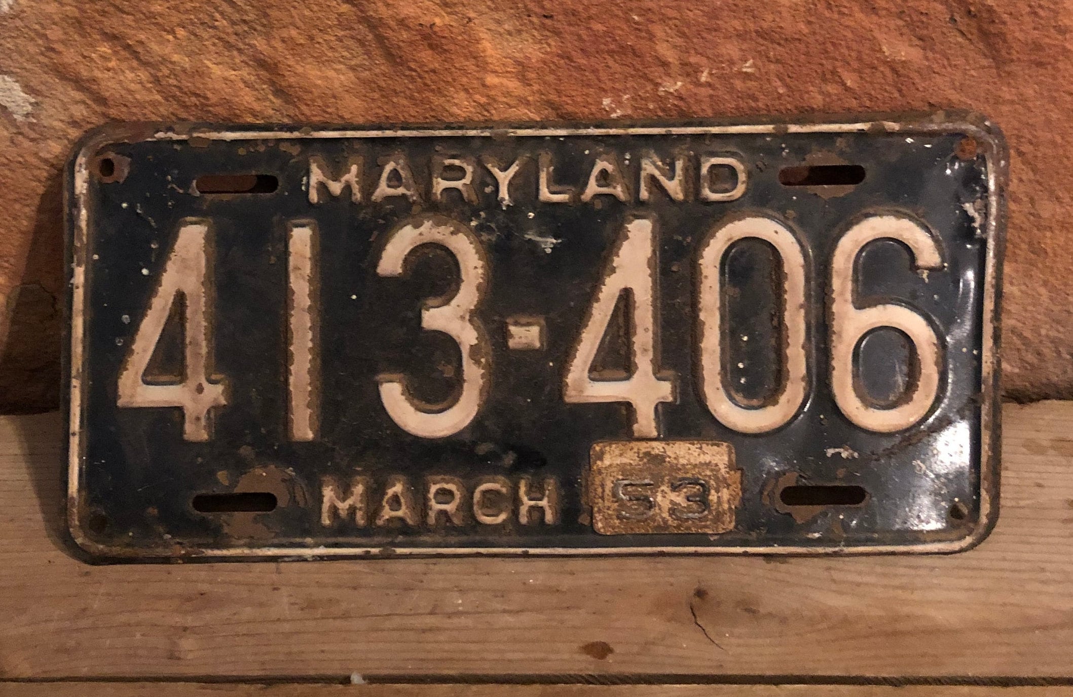 Vintage License Plates 50’s - Etsy