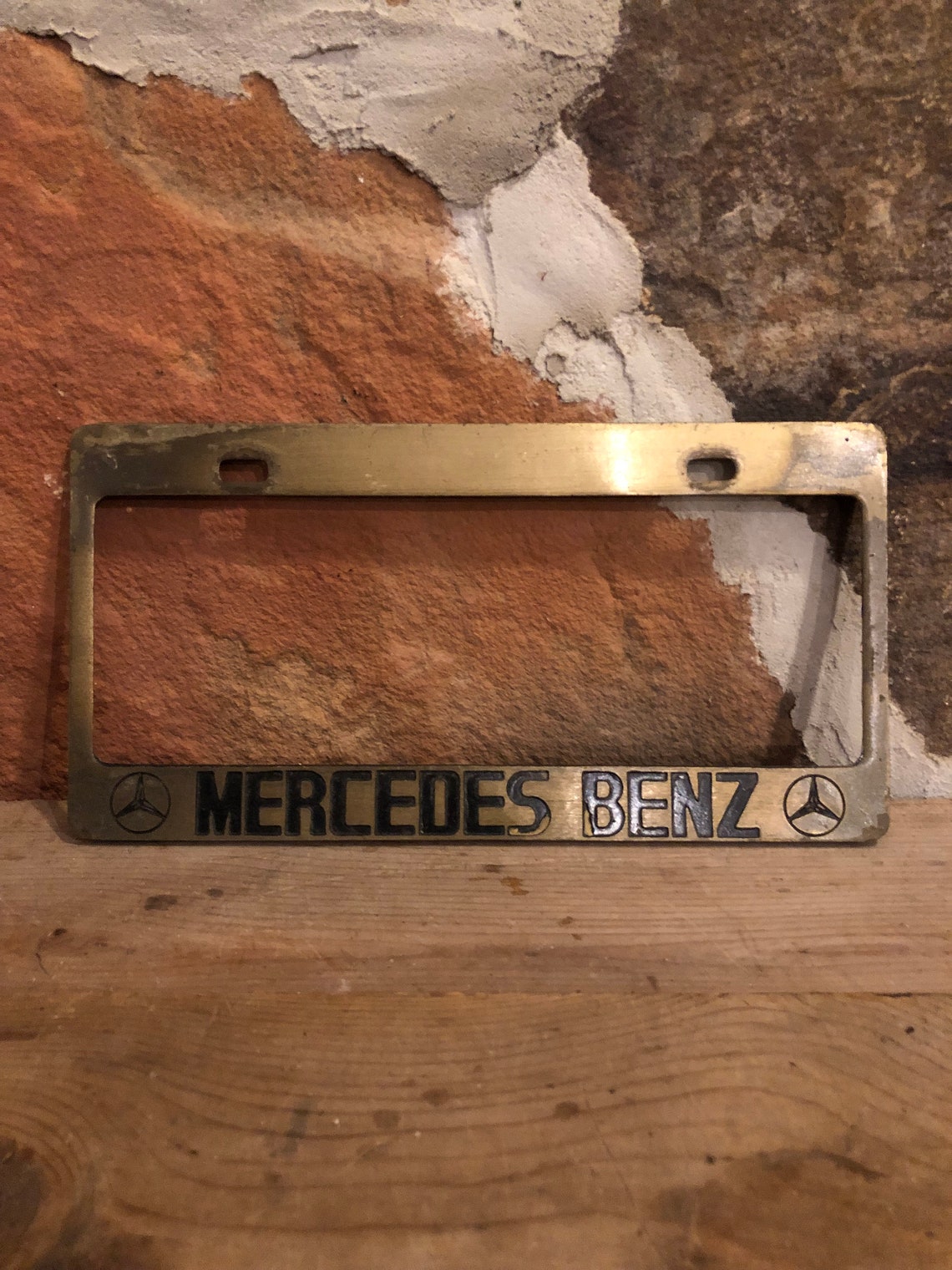 Mercedes License Plate Frame - Etsy
