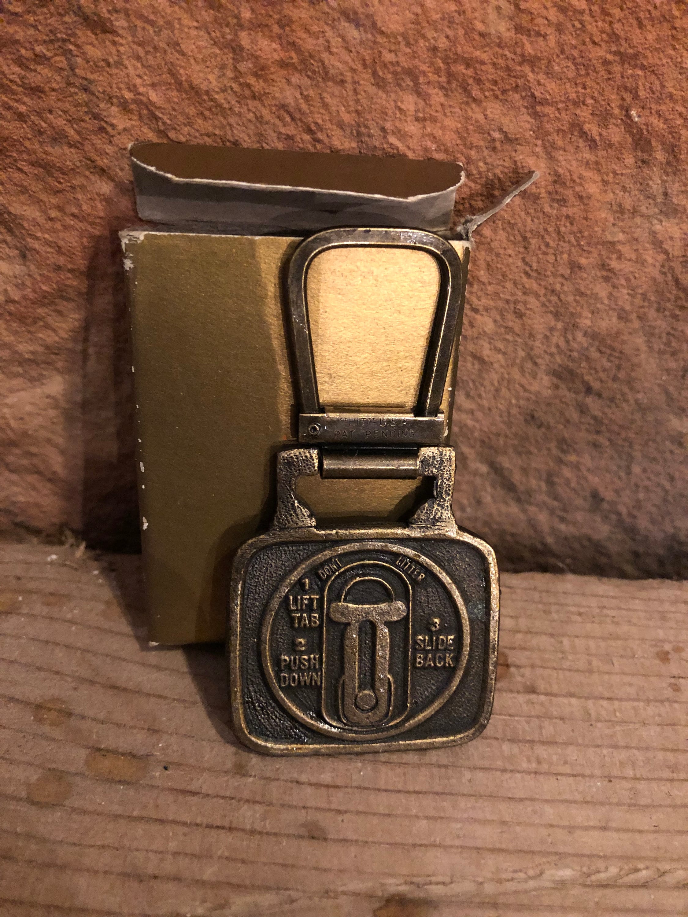 National Can Co. Bottle Opener Keychain - Etsy