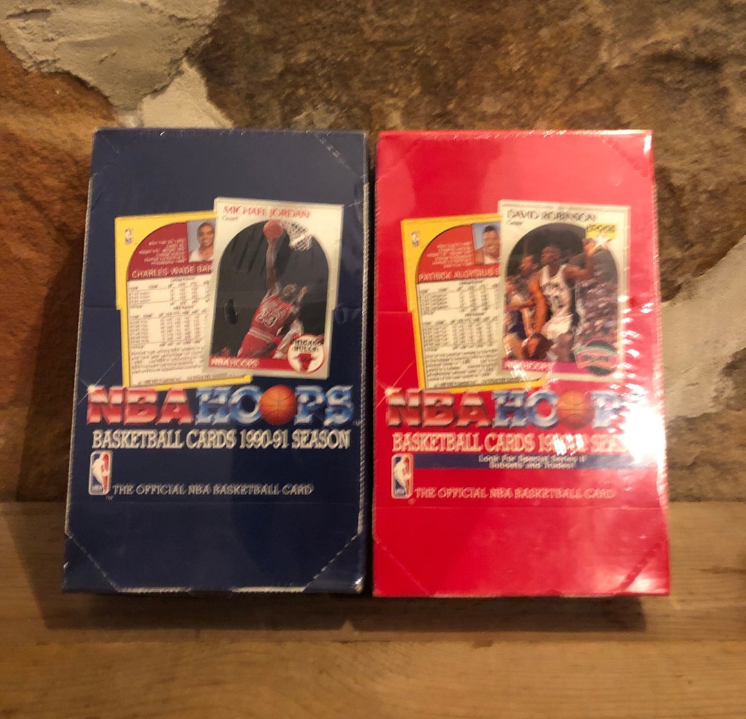 1990-91 NBA Hoops Wax Pack Cards - Etsy