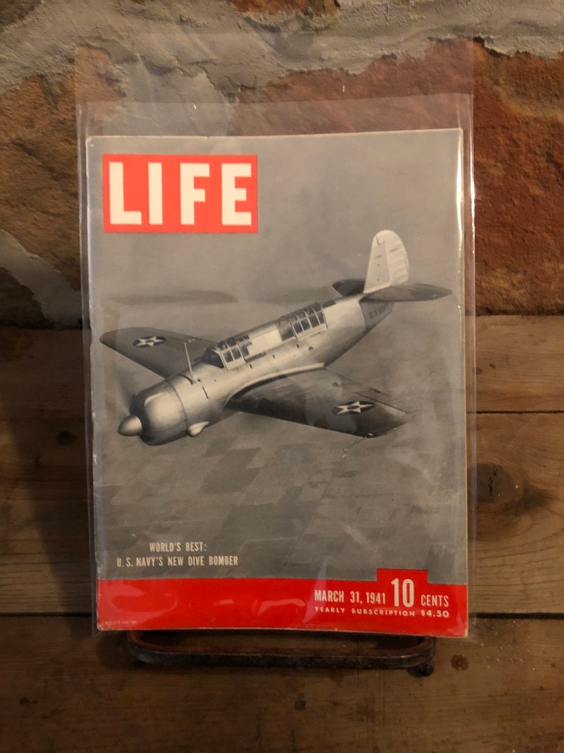 Life Magazine 1941 - Etsy