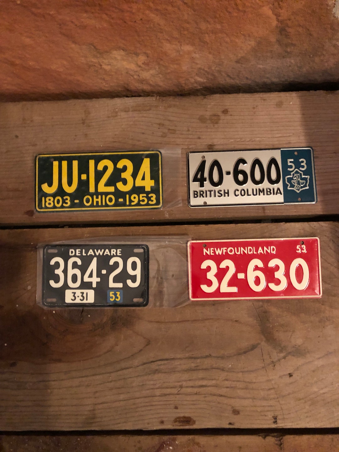 Cereal License Plates 53' - Etsy