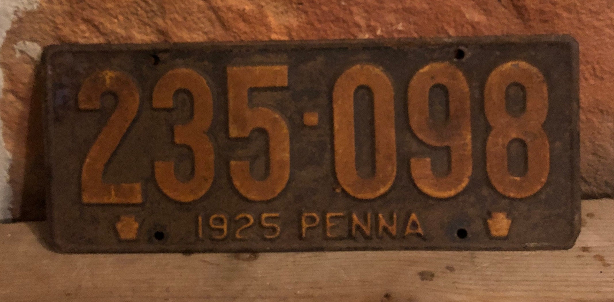 Vintage Pennsylvania License Plates - Etsy