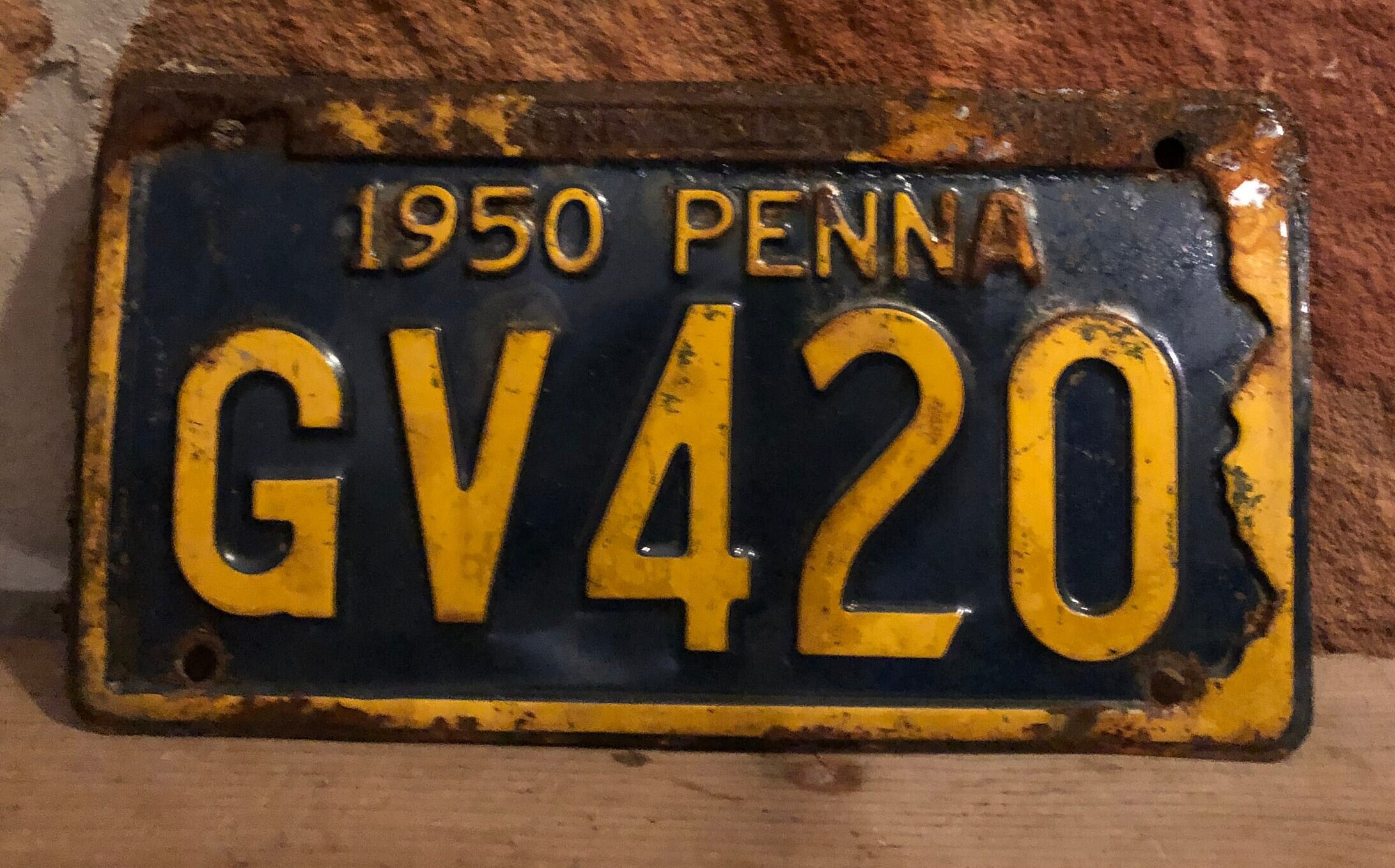 Vintage Pennsylvania License Plates - Etsy