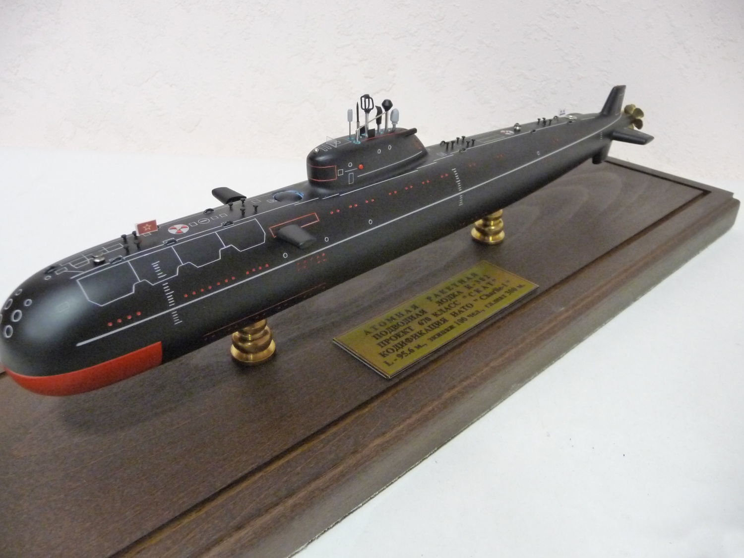 Submarine Project 670 "skat", 670M 'chaika' Scale Model - Etsy