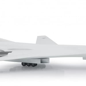 Handmade USSR Russian Tupolev Tu-160 Belyj Lebed, White Swan Supersonic ...