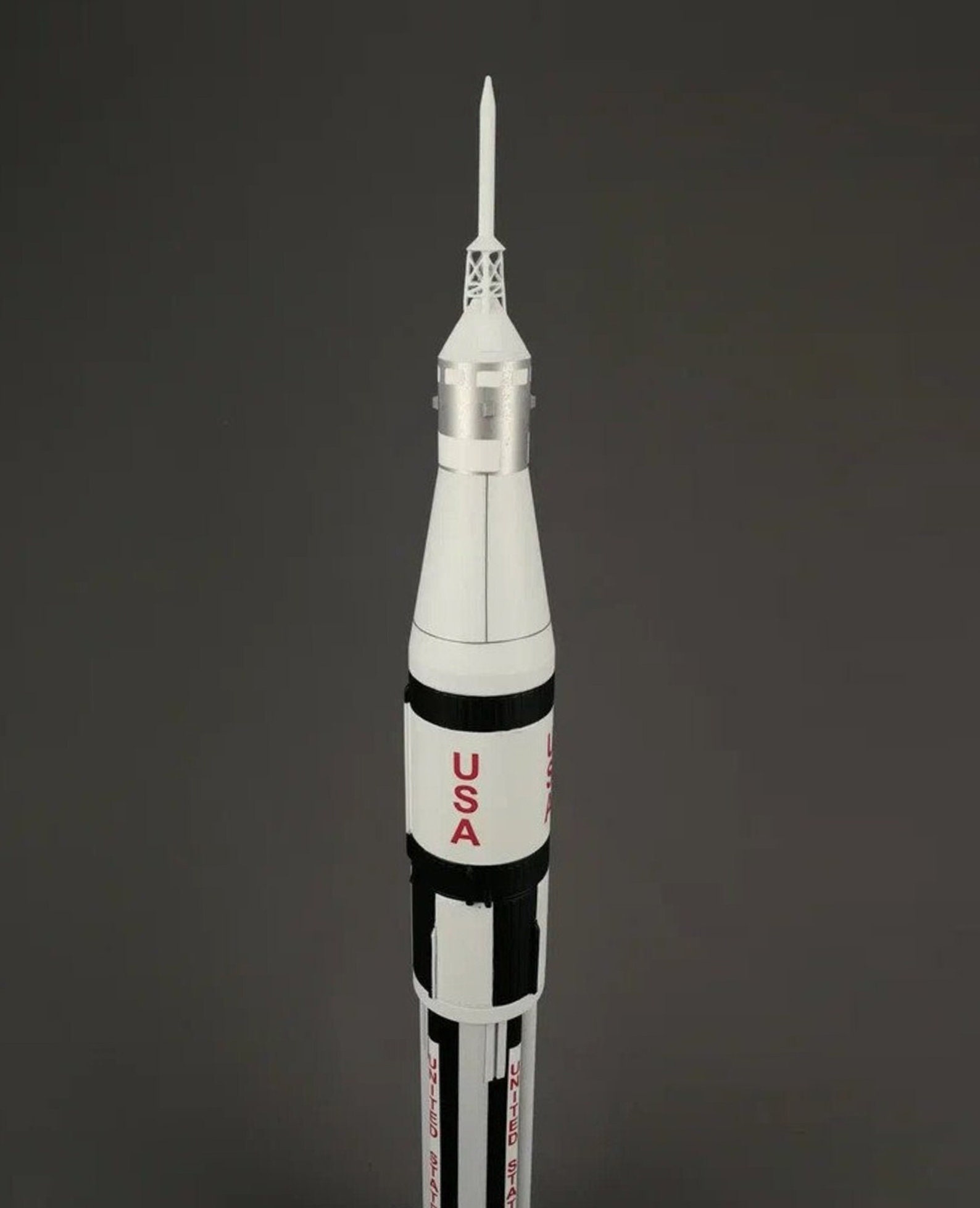 Legendary NASA Saturn 1B Spacecraft Launch Vehicle Scale Model AS-202 ...