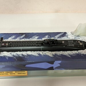 Diorama of Submarine in Epoxy Resin Project 941 "shark" the World's ...