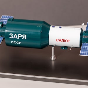 Salyut 1 DOS-1 Space Station Scale Model - Etsy