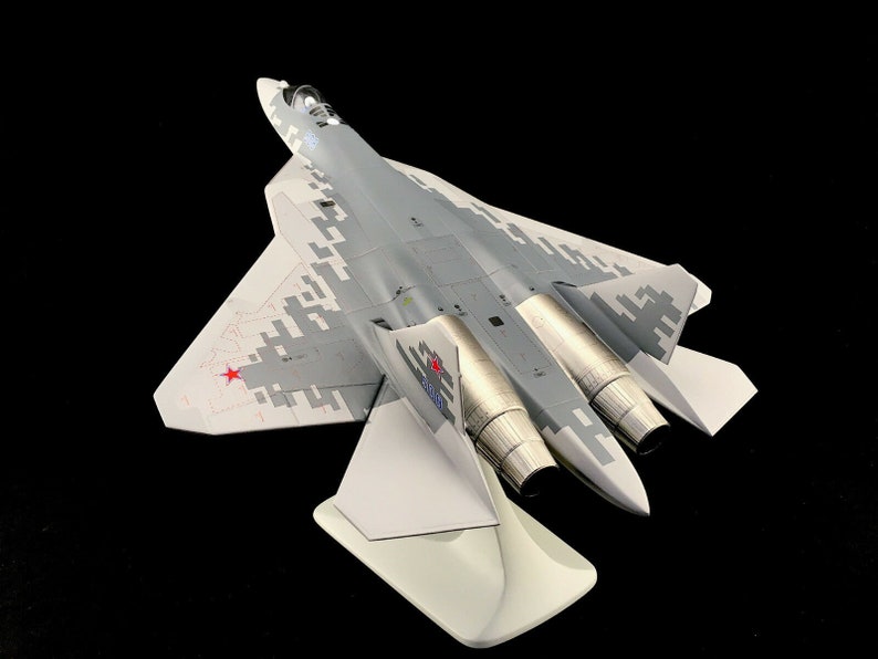 Premium Handmade Russian Sukhoi Su-57 Stealth Fighter Aircraft Pixel - Etsy