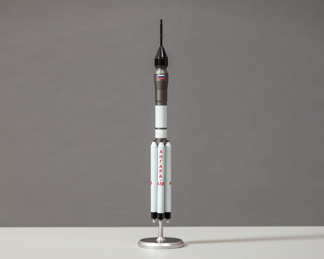 Russian Angara A5P Rocket Spacecraft Launch Vehicle Scale Model - Etsy