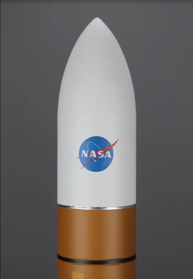 NASA SLS Block 1B Cargo Launch Vehicle Scale Model Scale 1:250 Made of ...
