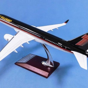 Boeing 757 President Jet Donald Trump Aircraft Handmade Desktop Plane ...