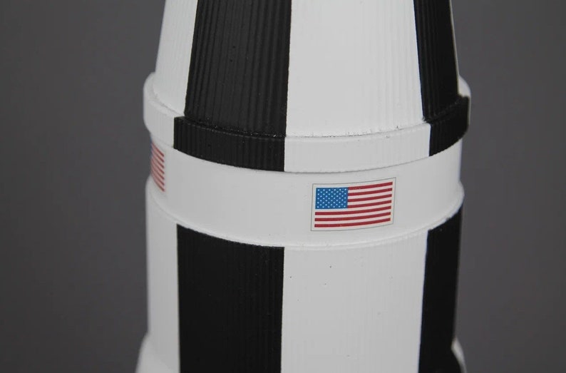 Legendary NASA Nova Rocket Scale 1:100 Handcraft Model - Etsy