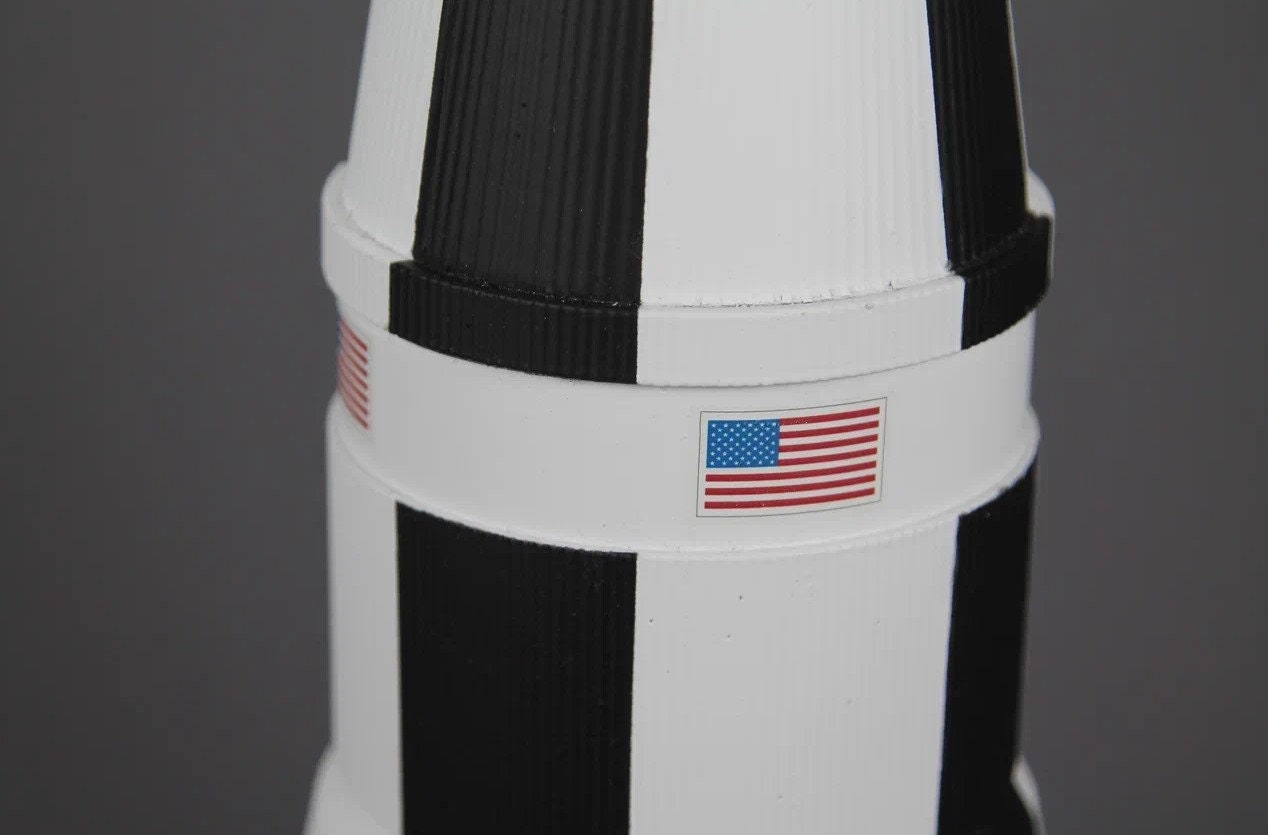 Legendary NASA Nova Rocket Scale 1:100 Handcraft Model - Etsy