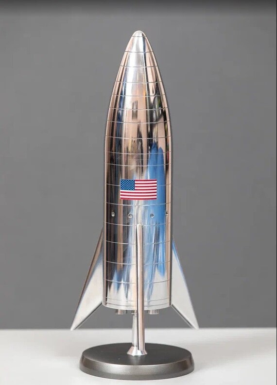 Spacex Starhopper Rocket Spacecraft Launch Vehicle Scale Model | Etsy