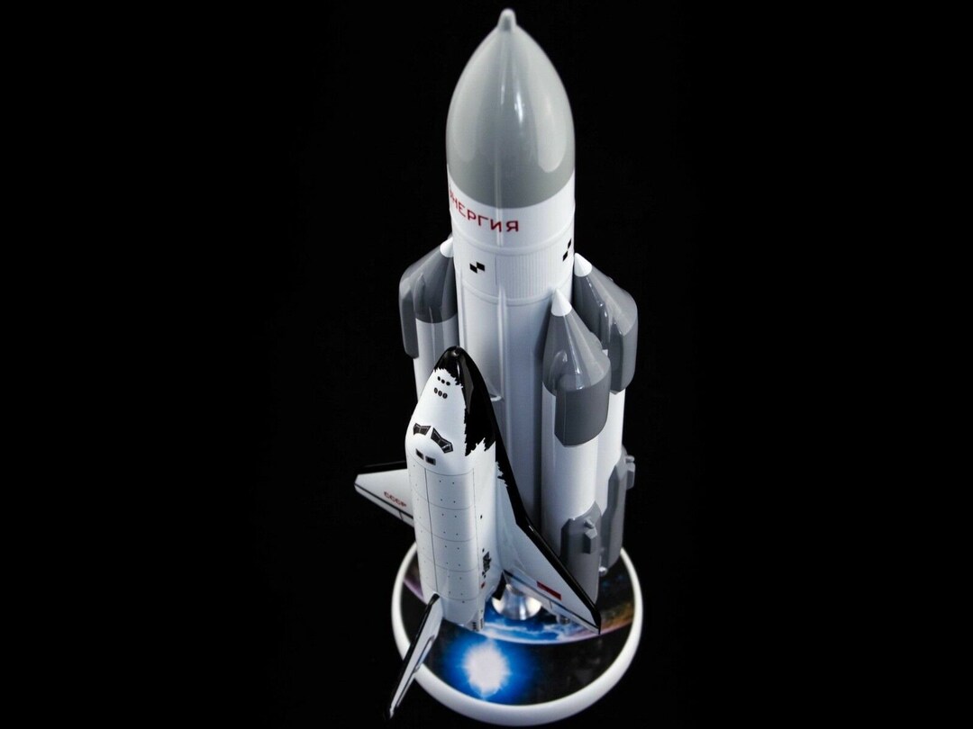 Handmade USSR Energia Buran Rocket Spacecraft Launch Vehicle Scale ...