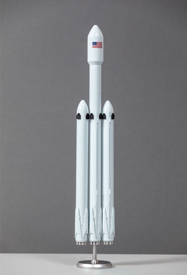 Spacex Falcon Heavy Rocket Spacecraft Launch Vehicle Scale Model - Etsy