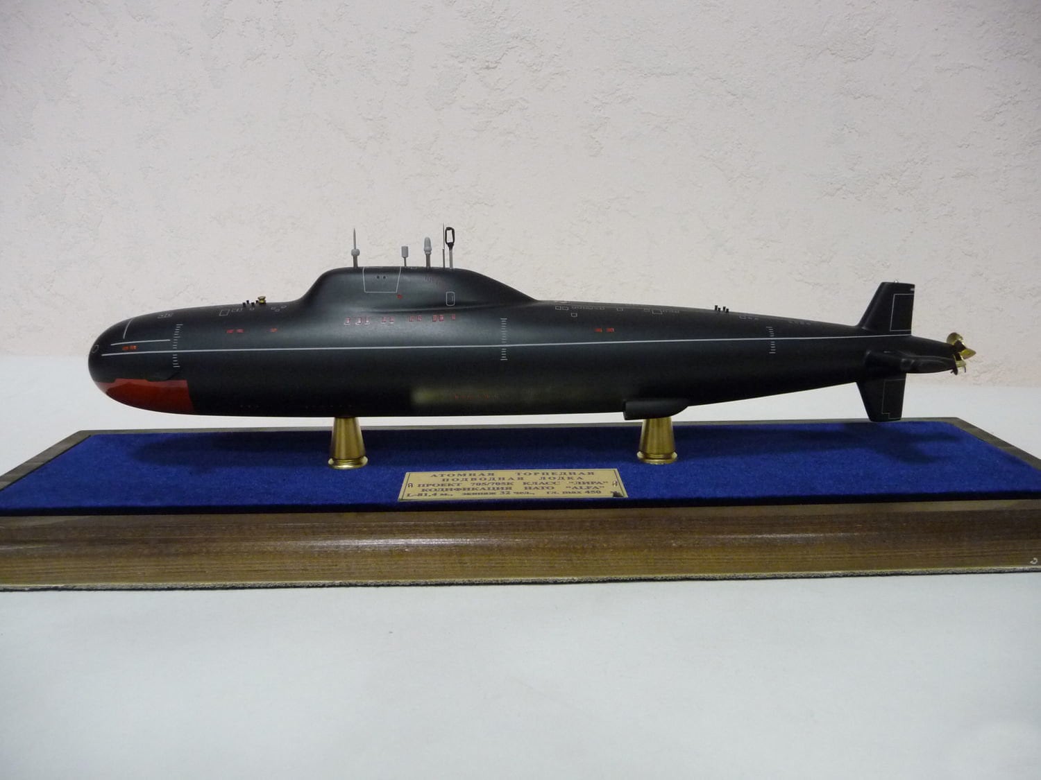 Submarine Project 705 "lira" Scale Model - Etsy