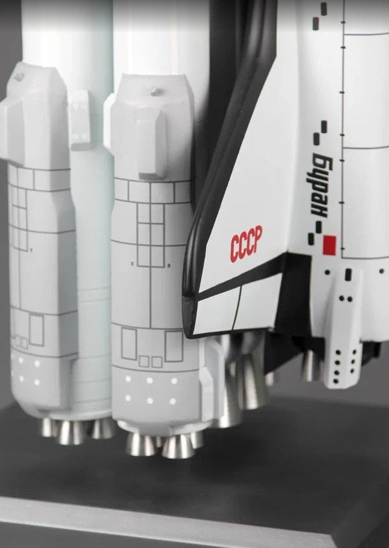 USSR Energia Buran Rocket Spacecraft Launch Vehicle Scale Model - Etsy