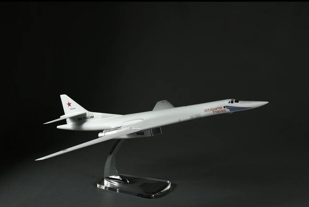 Handmade USSR Russiantupolev Tu-160 Blackjack Scale Model. Scale 1/100 ...