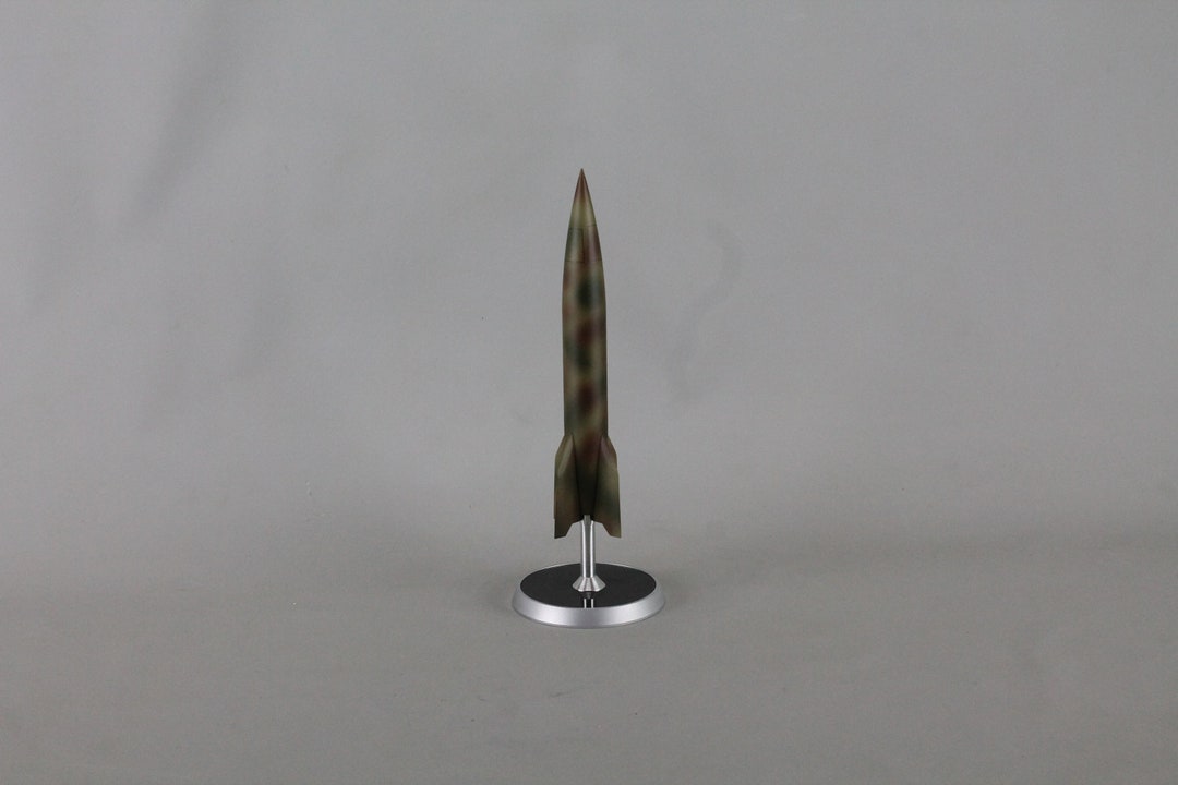 Legendary WW2 V-2 Rocket Scale Model Handmade - Etsy