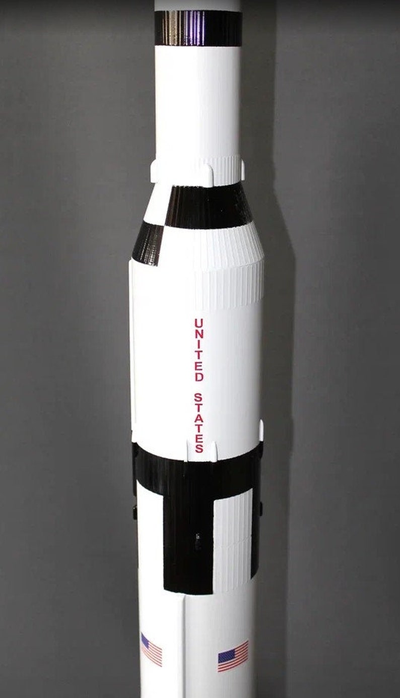 Premium Handmade Legendary NASA Saturn 5 Spacecraft Launch Vehicle ...